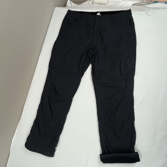 Orvis | Pants | Orvis Pants Mens 38x3 Black Tech Fleece Lined Stretch ...